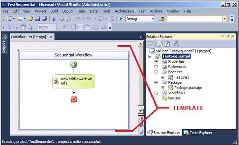 一步一步学习sharepoint2010 workflow 系列第三部分：自定义SharePoint代码工作流 第8章 自定义Visual Studio工作流(Custom Visual ...